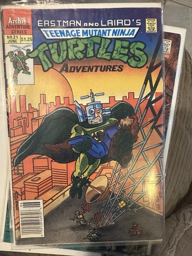 Teenage Mutant Ninja Turtles #21 June Turtles Adventures comic book | eBay