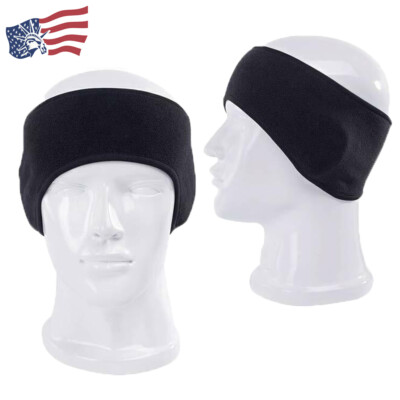 Fleece Ear Warmer Headband Winter Ear Muffs Cold Weather Ear Cover for ...