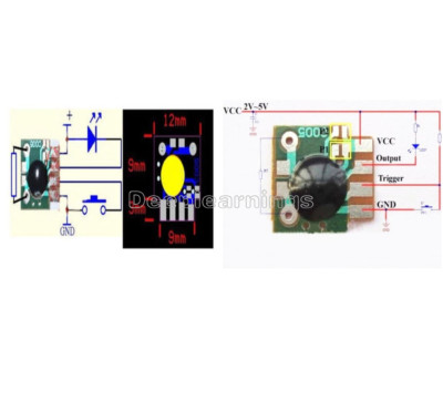5/10PCS Multifunction Delay Trigger Timing Chip Module Timing 2s -1000h ...