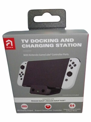 Atrix TV docking and charging station Nintendo switch/ OlED | eBay ...