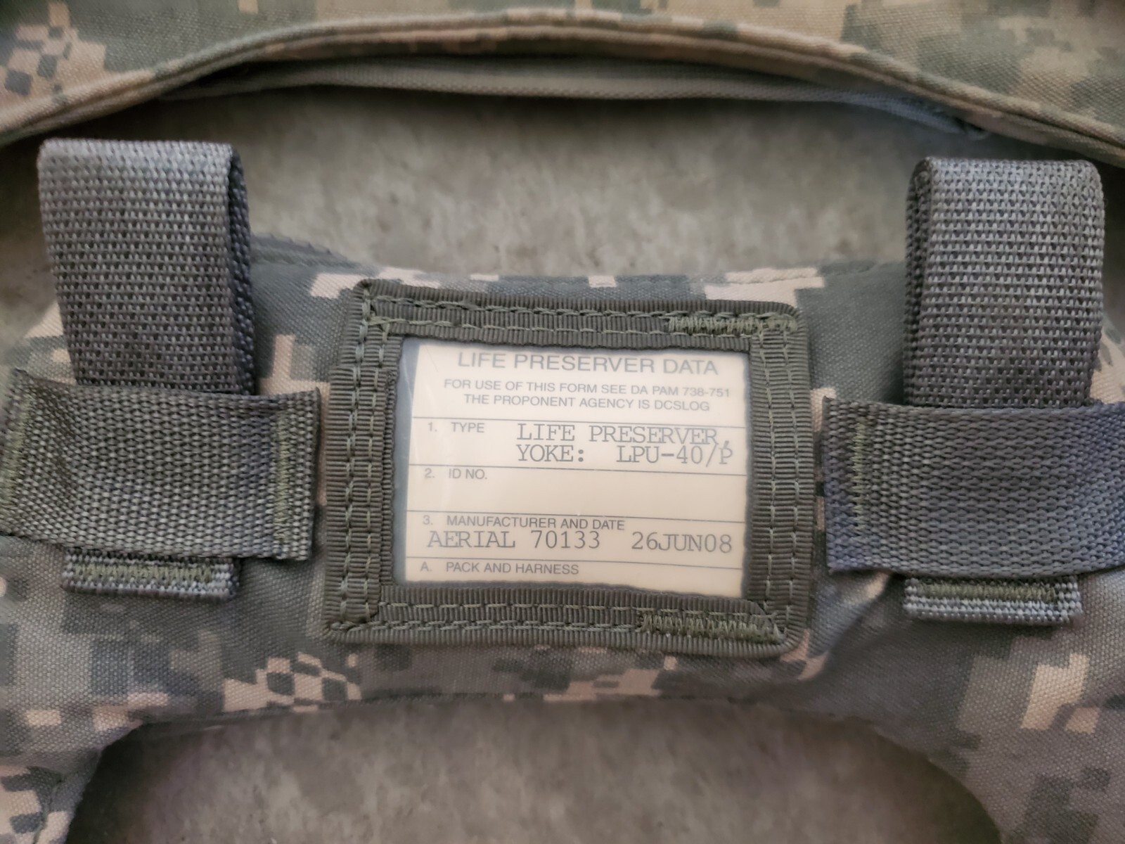 HGU-56 Flight Helmet Lot, Pilot Helmet, Survival Vest, LPU-40, Air ...