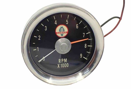 Vintage 65-66 Shelby Cobra 9,000 RPM Tachometer REAL DEAL V8 12V GT 350 ...