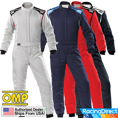 OMP - FIRST-S SFI/FIA Racing Suit | SFI-5 / FIA8856 Rated Nomex Auto Racing Suit | eBay