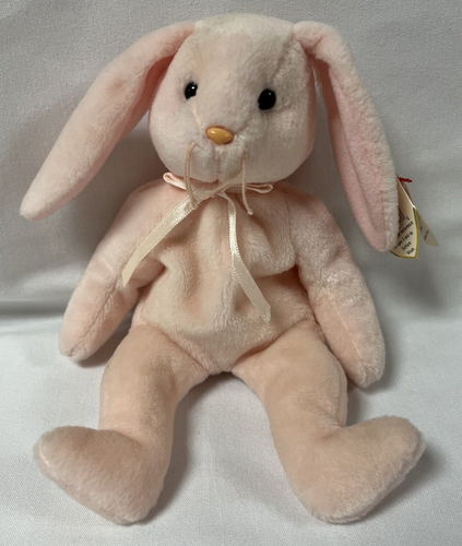 Ty Beanie Baby Hoppity Pink Bunny Rabbit 1996 | eBay