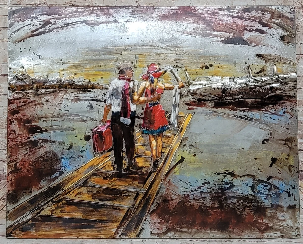 Abstract Romantic Paintings Of Couples