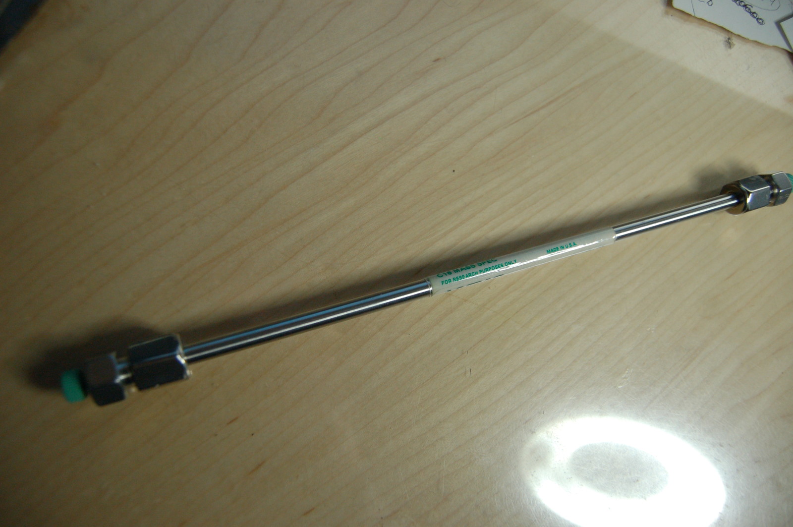 Used HPLC column Grace Vydac C18 Mass Spec 2.1x250 mm, cat no 218MS52 ...