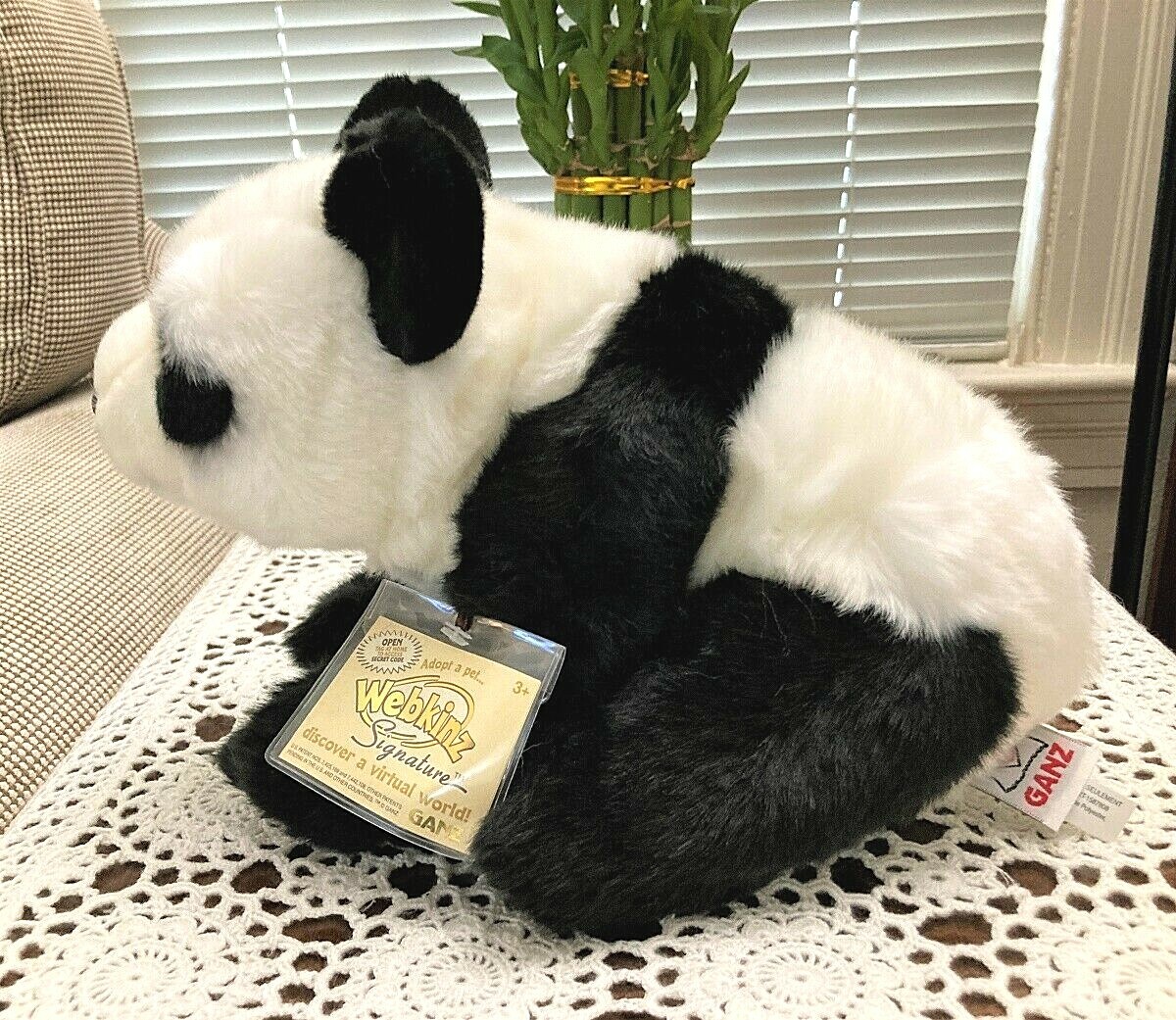 GANZ Webkinz Signature WKS1001 Panda With Code for sale online | eBay