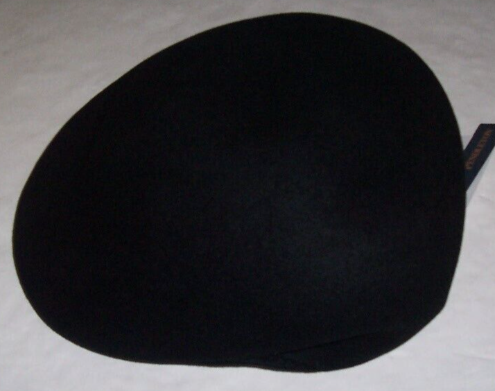 NWT Pendleton SOLID BLACK 100% Wool Classic Driving Cap Hat Men's L ...