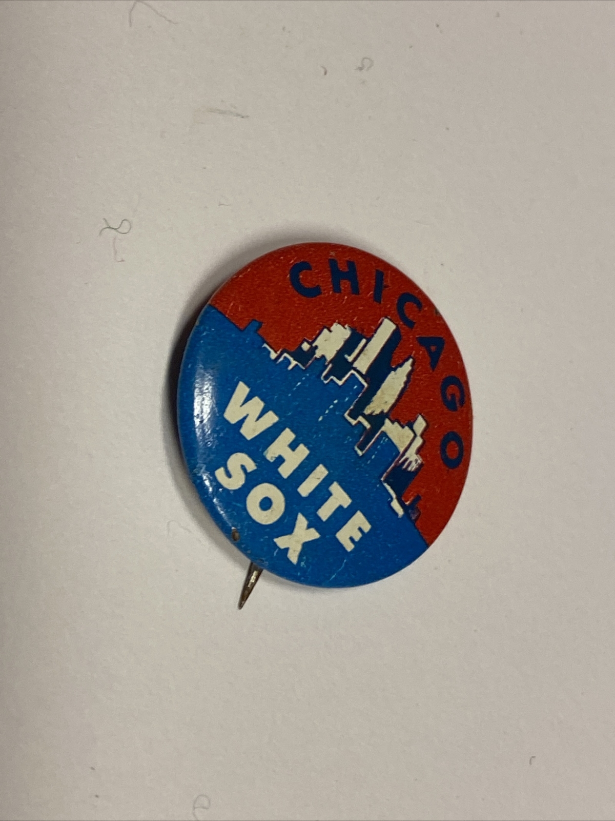 1960s Vintage Chicago White Sox Illinois Baseball 3/4 Inch Pin Pinback ...