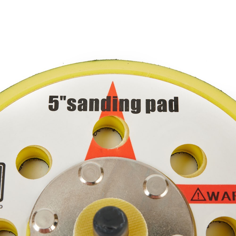1* Backing Pad 5inch/125mm Diameter Hook & Loop Polisher Sanding Disc ...