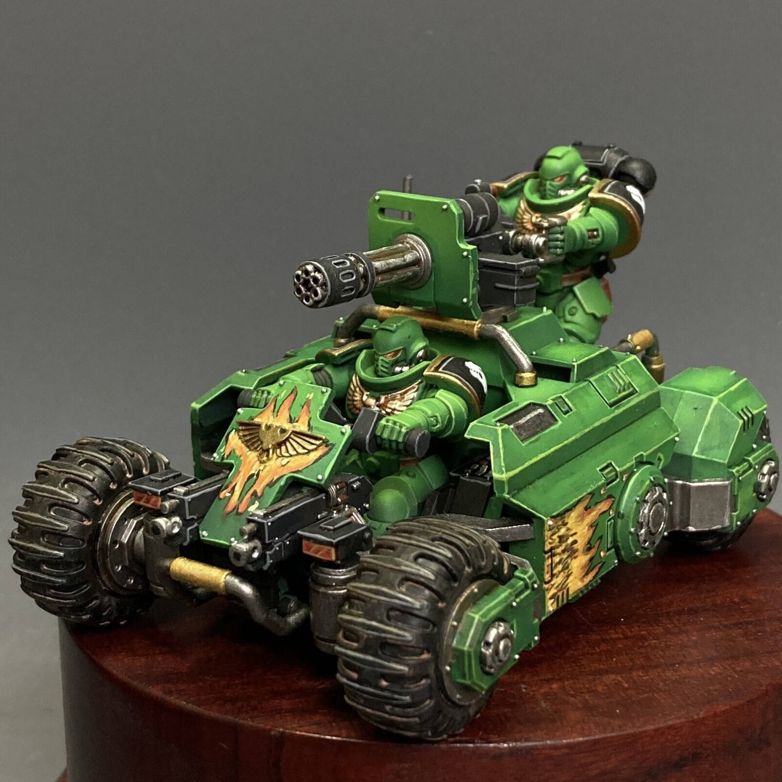 Warhammer 40,000 Army Invader Atv Space Marine Presale Painted Games ...