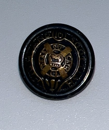 Buttons Scottish Highlander 16 Regiment Brass Blue Button Rare Early ...