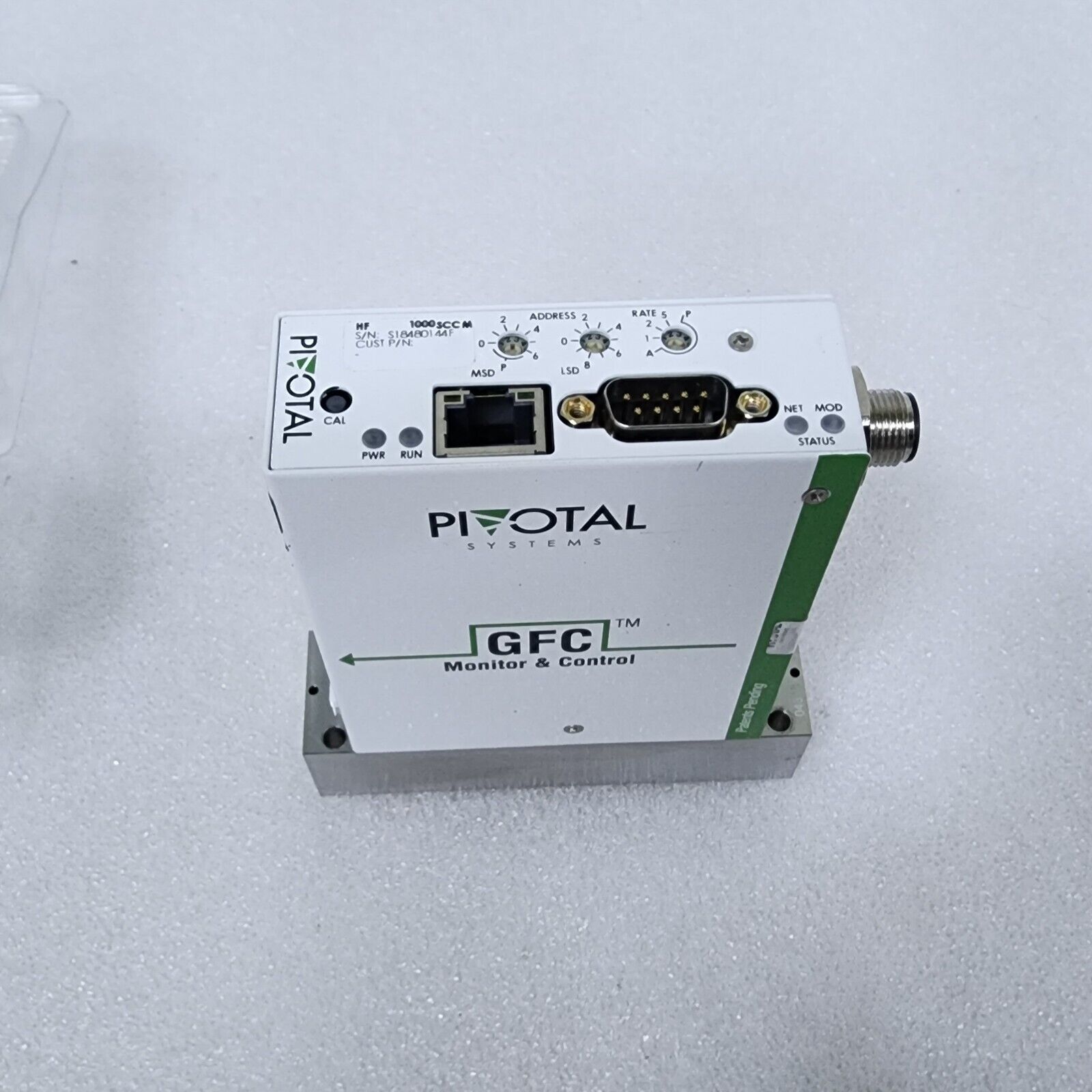 PIVOTAL GFC 32-03261 HF 1000 SCCM MASS FLOW CONTROLLER FREE SHIP | eBay
