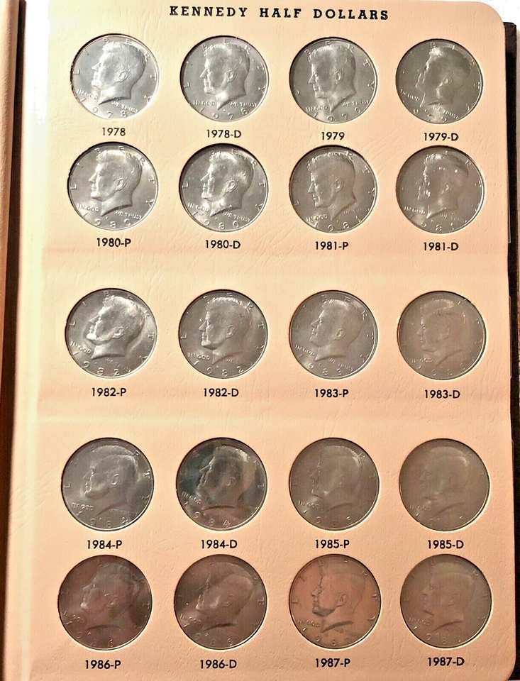 STUNNING BU KENNEDY HALF DOLLAR COLLECTION 1964-2025P&D! 6 PROOF! | eBay