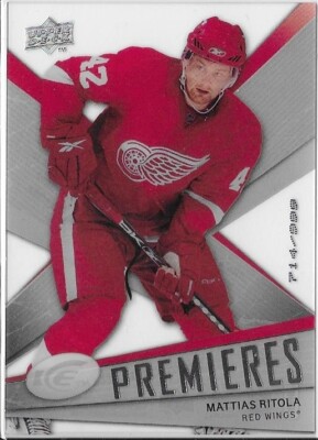 2008-09 Upper Deck Ice MATTIAS RITOLA Ice Premieres rookie card #139 | eBay