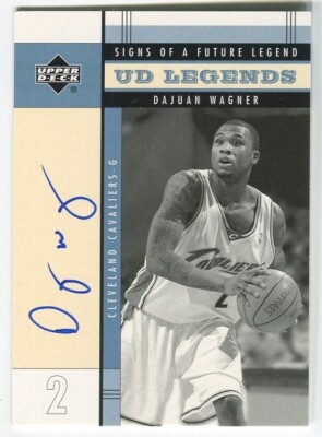 2003-04 Upper Deck UD Legends Signs of a Future Legend Dajuan Wagner # ...