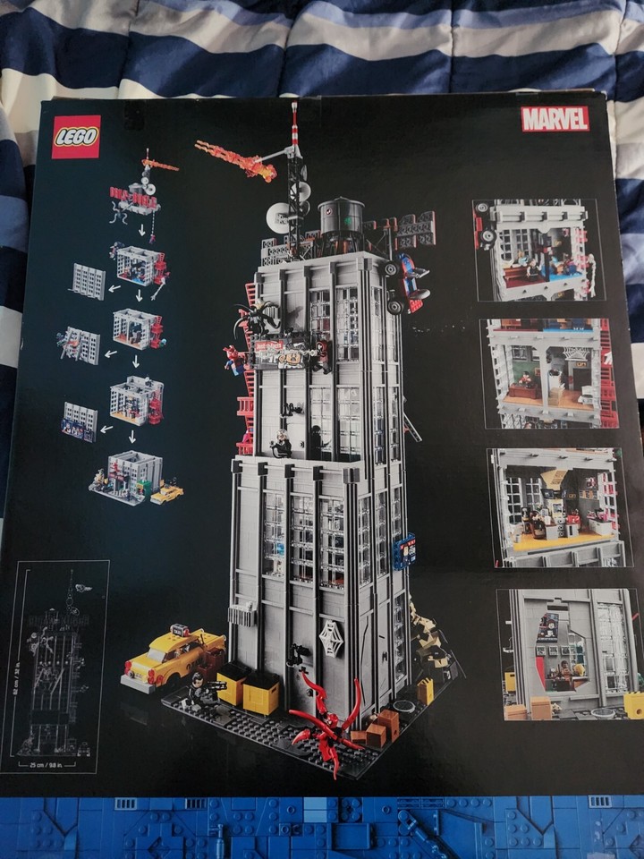 Lego Marvel Super Heroes Spiderman: 76178 Daily Bugle (BOX ONLY ...