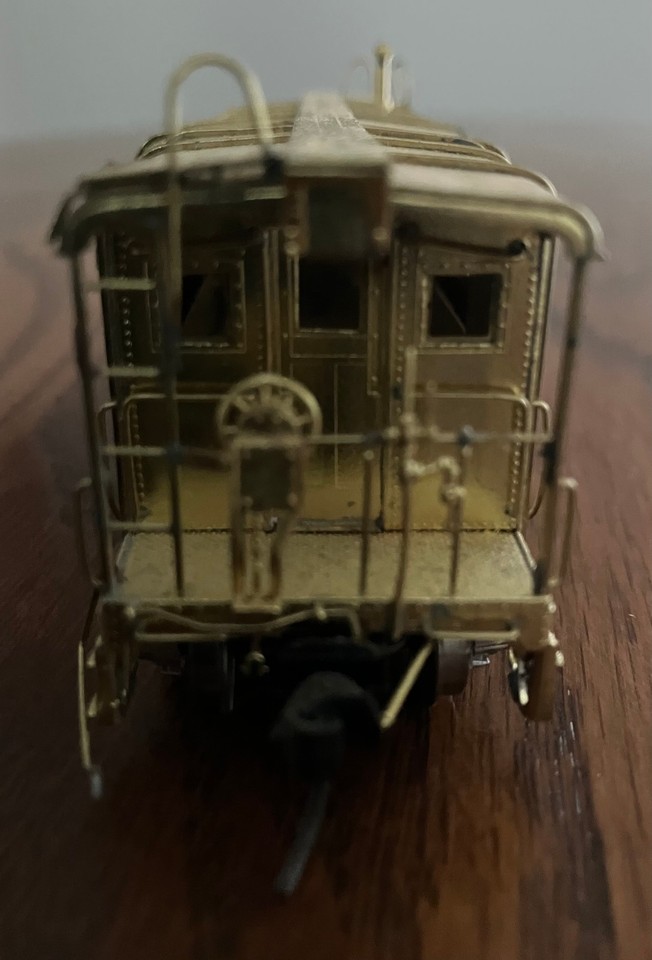Oriental Limited B&O I-12 HO Brass Caboose (Wagon top, Bay) | eBay