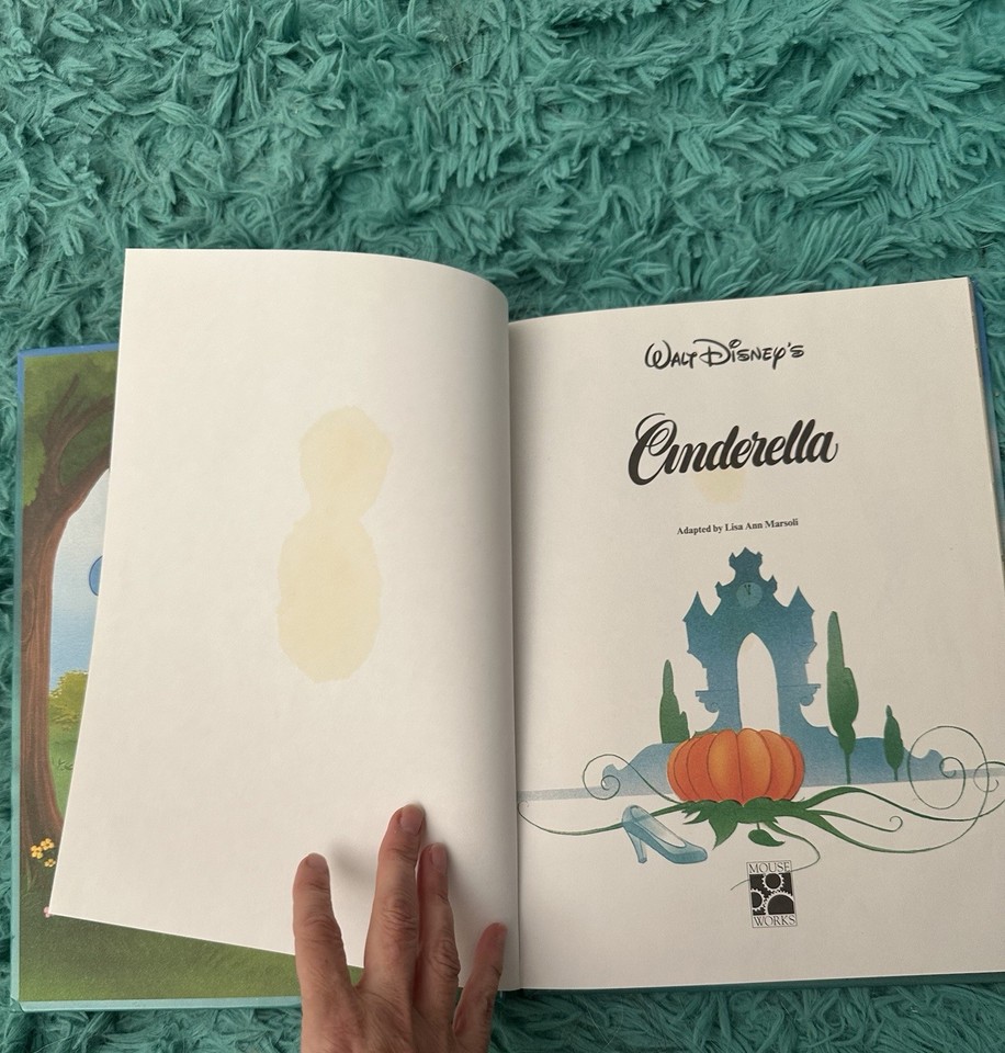 Walt Disney's Cinderella Mouse Works Classic Series Oversized HC 1994 ...