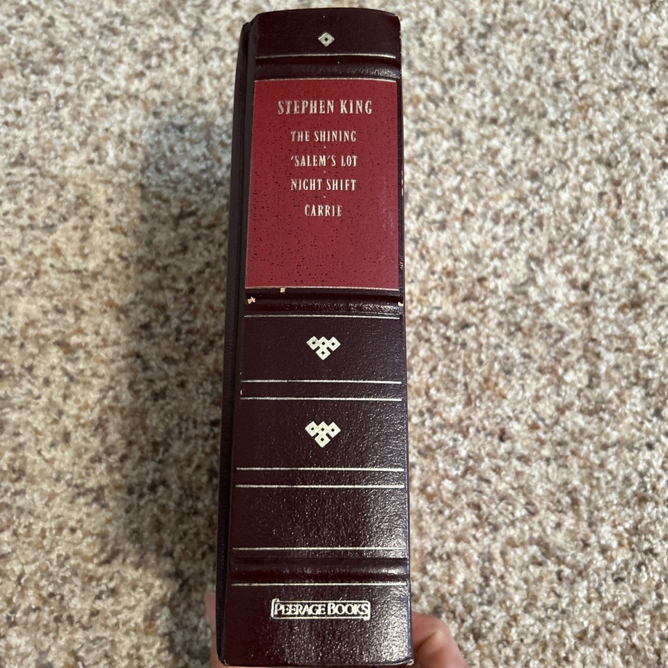 STEPHEN KING: Four Complete Novels - Leather Bound HC Omnibus (Peerage ...