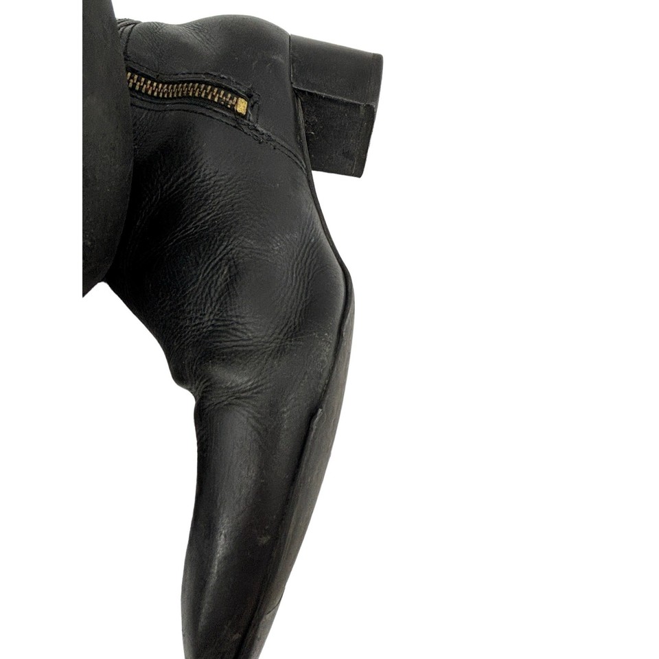 Tory Burch Boots Womens 9 Donovan Tall Equestrian Riding Black Leather ...