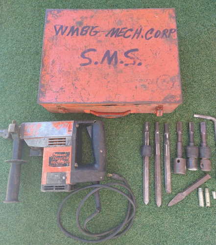 RAMSET DYNADRILL ROTARY HAMMER POWER TOOL MODEL 345 W/ACCESSORIES ...