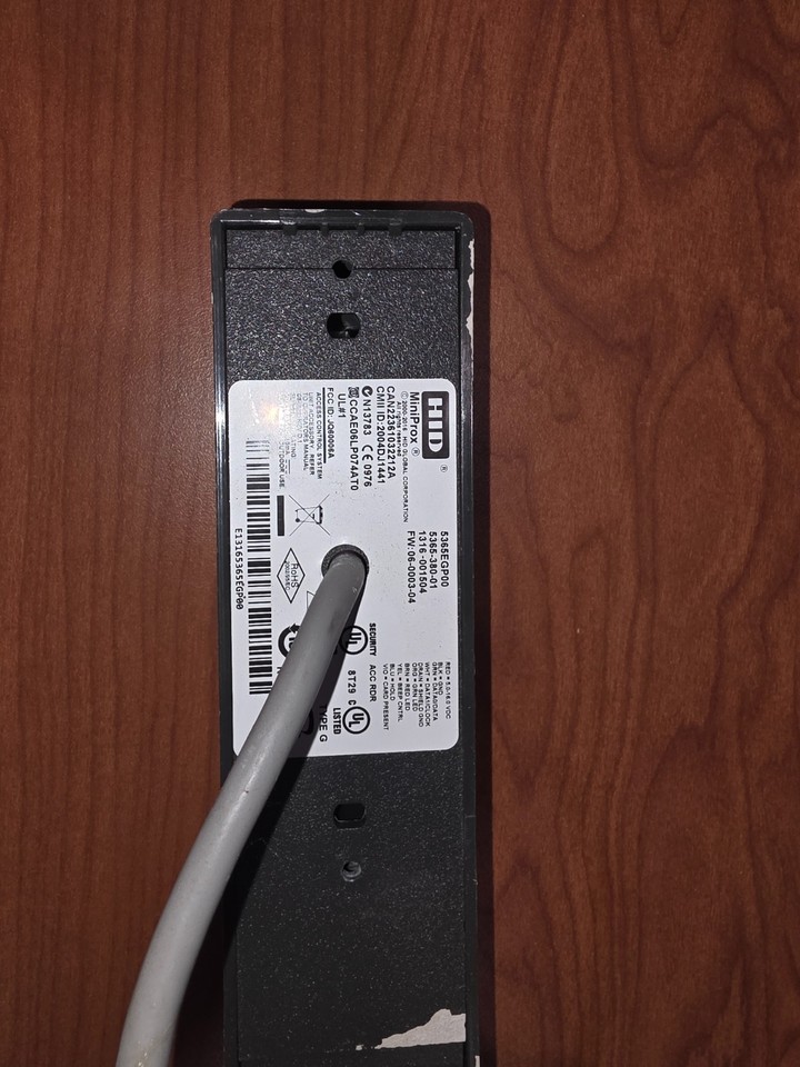 5365EGP00 HID Prox MiniProx Mullion Reader USED | eBay