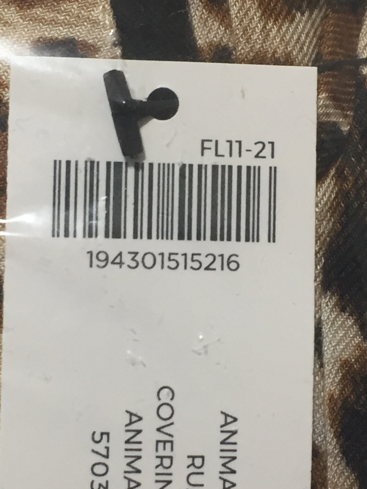 M1238 CHICOS Animal Print Ruana Wrap Womens Size S/M | eBay