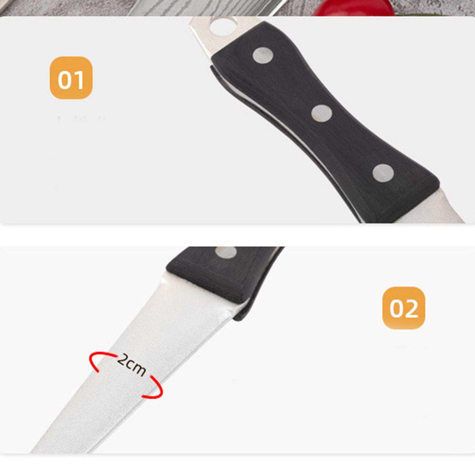 Knife Sharpening Rod Whetstone Stone Grinding Sharpening Stick Honing ...