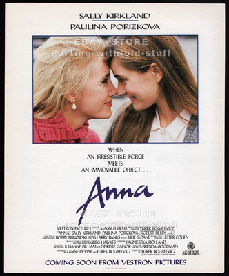 ANNA__Original 1987 print AD / ADVERT__Paulina Porizkova__Sally ...