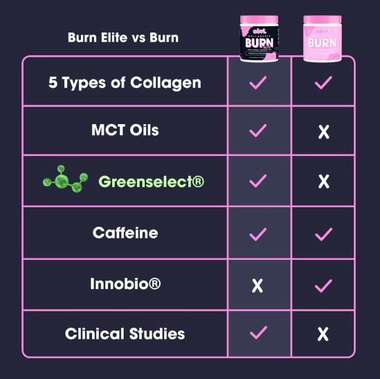 Obvi Collagenic Burn Elite, Thermogenic Weight Loss, Authorized ...