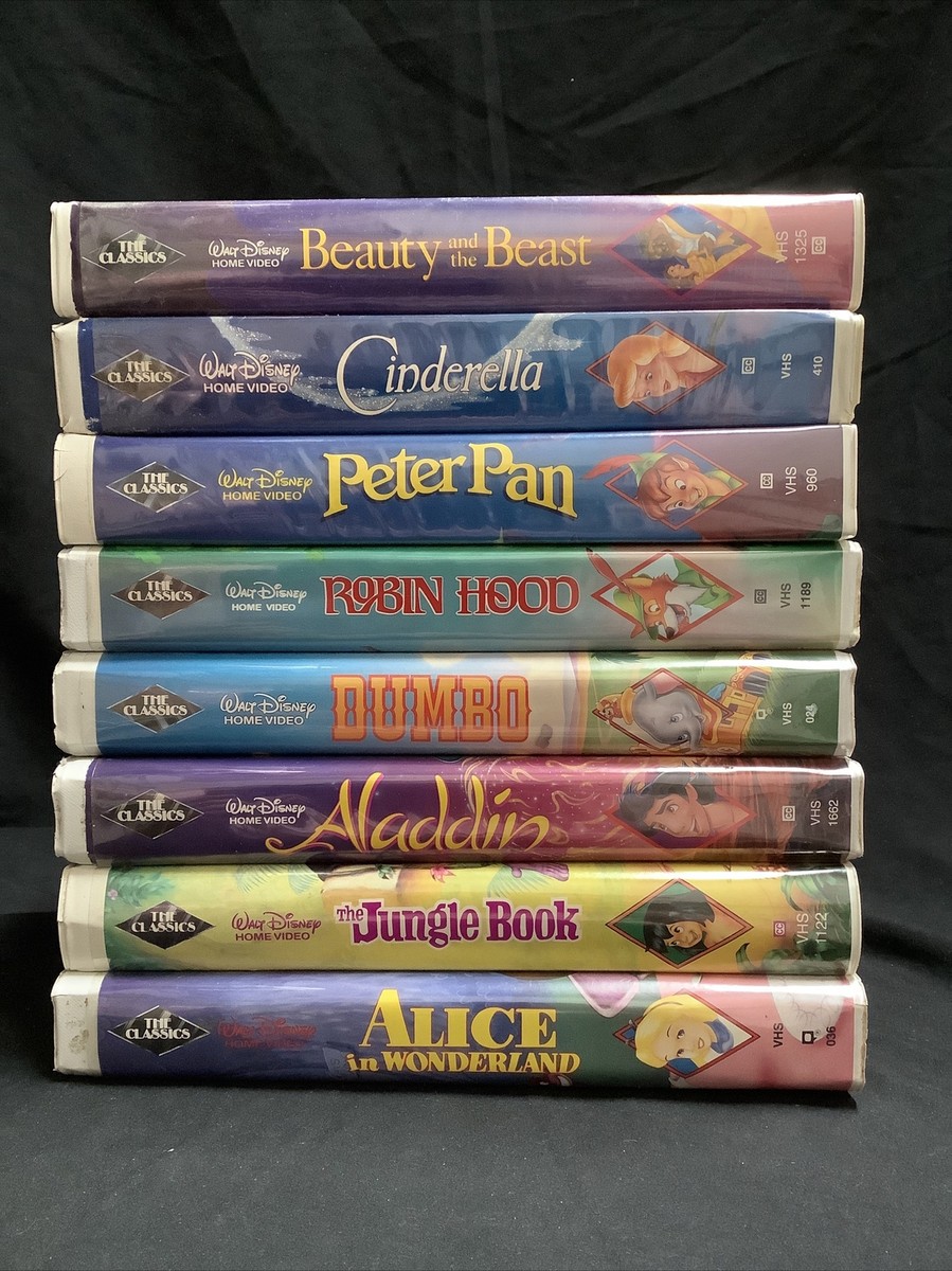 Disney Vhs Tapes Black Diamond Classic Walt Disney Disney VHS Tapes