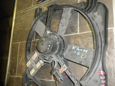 88-94 PARK AVENUE 90-93 BERETTA 88-93 LESABRE LEFT RADIATOR COOLING FAN ...