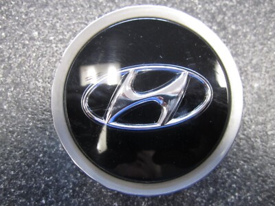 2020-2024 Hyundai Sonata Black & Silver 18" OEM Center Cap 52960-L1200 ...