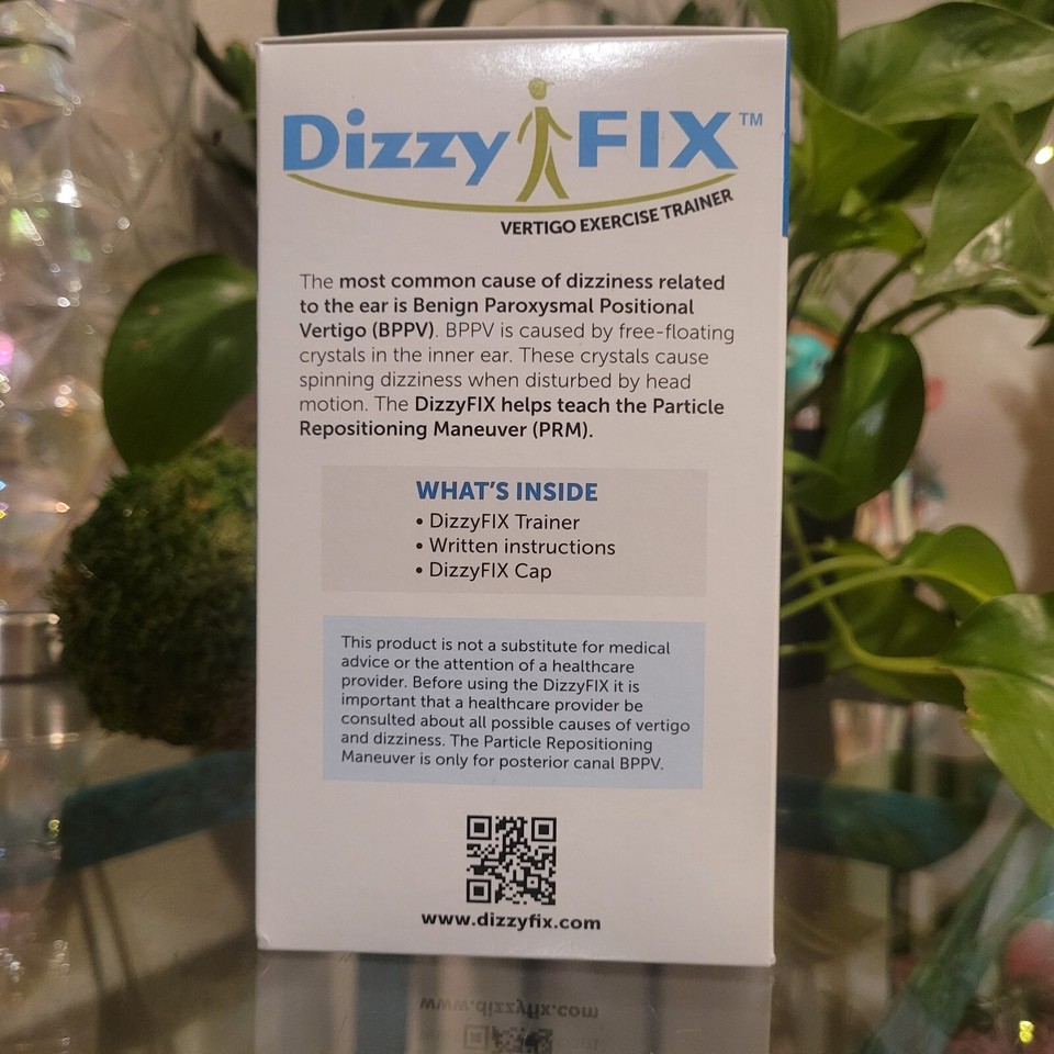 Dizzy Fix Vertigo Exercise Trainer Home Use Drug Free Safe Natural ...