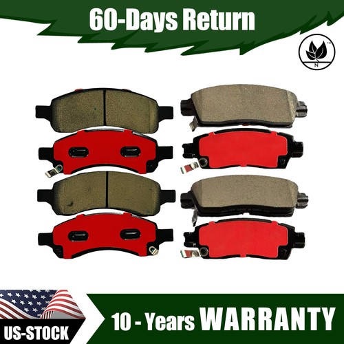 Front & Rear D1169+D883 Ceramic Brake Pads Fit for GMC ACADIA 2007 ...