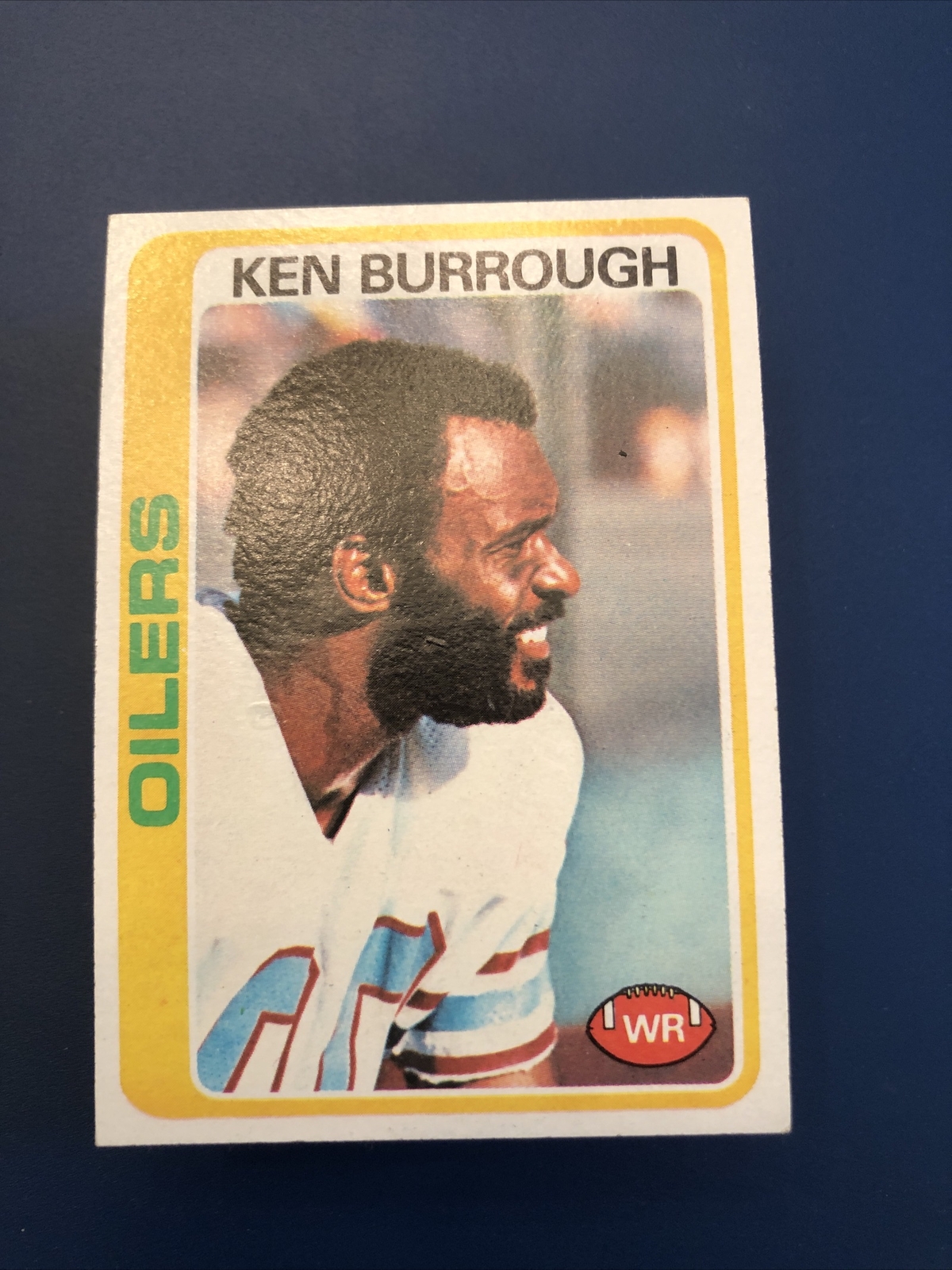 1978 TOPPS KEN BURROUGH #37 HOUSTON OILERS FOOTBALL CARD | eBay