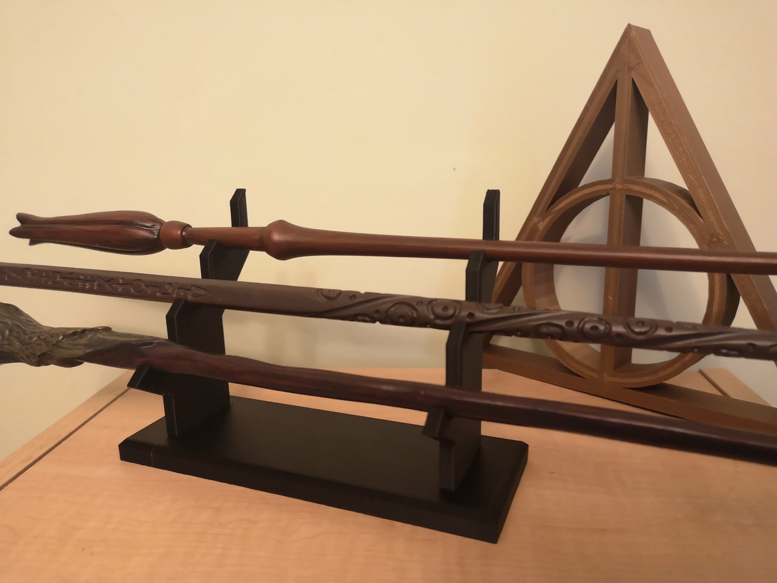 Wand Stand for 3 wands. Free Standing. Magic Wand Rack / Display. | eBay