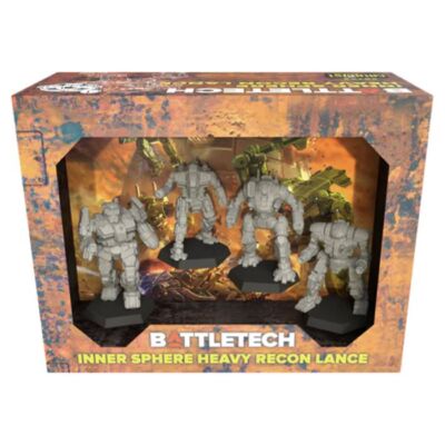 Battletech Minis BattleTech: Inner Sphere - Heavy Recon Lance | eBay