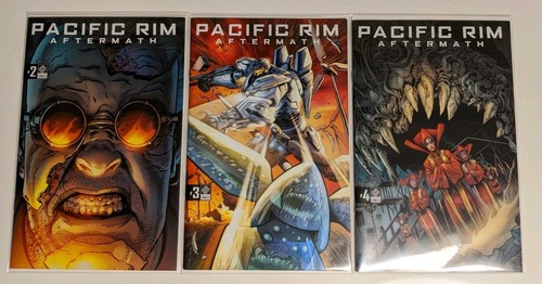 Legendary Comics - Pacific Rim: Aftermath, Issues #2-4 w/ Bags & Boards ...