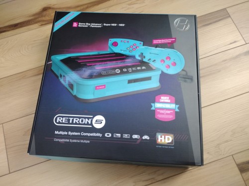 RETRON 5 HD NES SEGA GAMEBOY GAMING CONSOLE HYPER BEACH NEW FedEx ...
