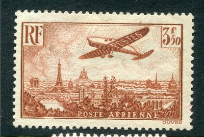 France #C13 Airplane 3.50 Fr. [Mint Hinged] | eBay