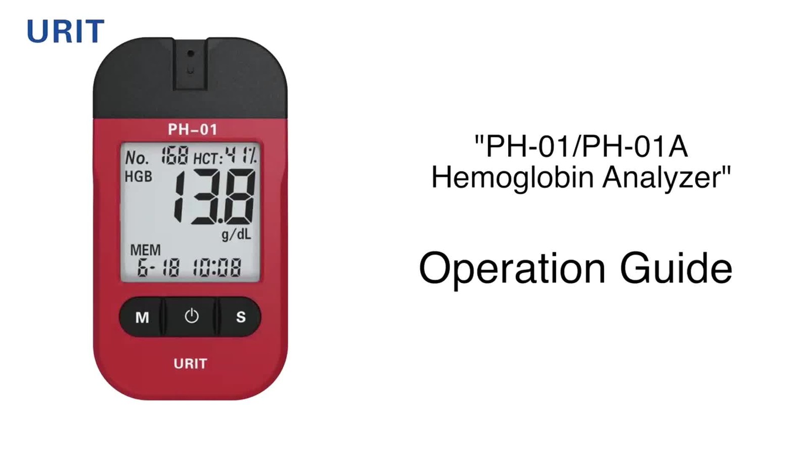 URIT Blood Hemoglobin Test Kit，Hemoglobin Test Strips，Home hemoglobin ...