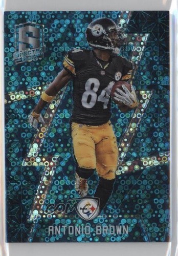 2016 Panini Spectra Neon Blue /60 Antonio Brown #98 | eBay