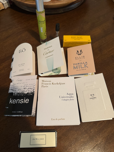 High End Fragrance Perfume Samples Women & Men Lot MFK Chanel Bo ...