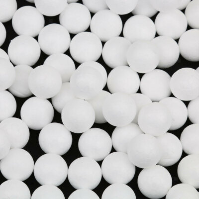 Small Round 20mm Modelling Polystyrene Styrofoam Foam Balls Solid White ...