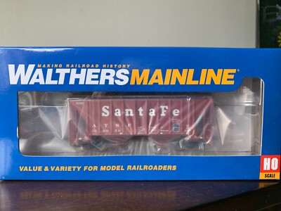 WALTHERS/Mainline #910-7953 Santa-Fe 37' 2980 Cu.Ft. Co. Hop. Car ...