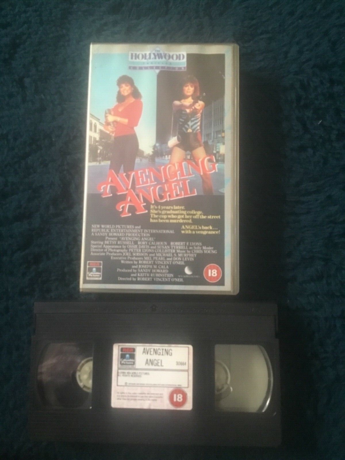 Avenging angel vhs Rca small box .betsy Russell brown.nr.mint. | eBay