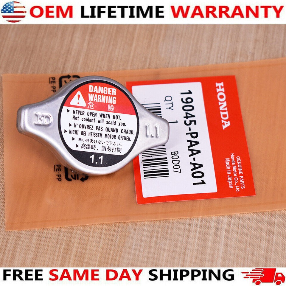 Genuine Cooling Radiator Cap 19045-PAA-A01 For OEM Accord Civic Acura ...
