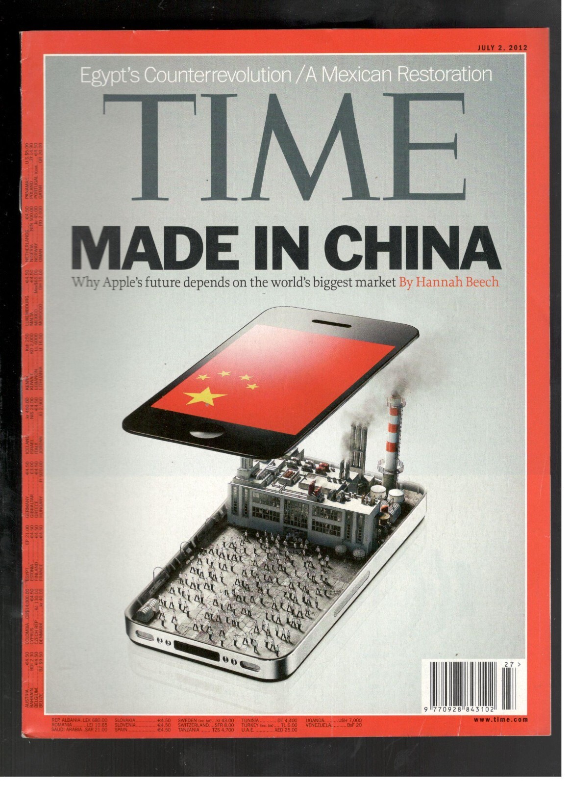Made in China Why Apple Future Depends on the World Time Magazine July ...